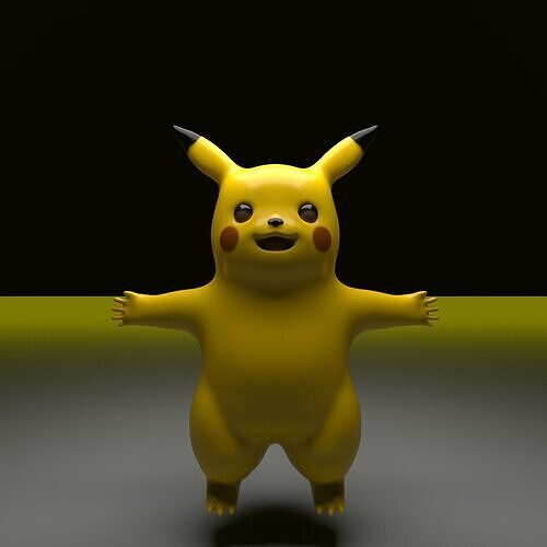 Pikachu 3D Model - free 3D model | CGTrader