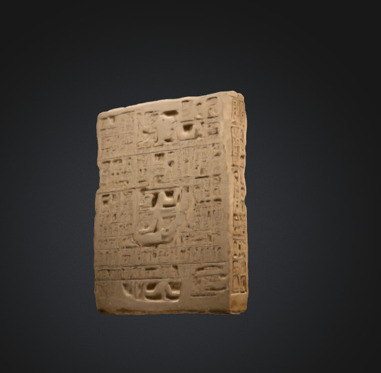 Ancient stone slab 3D model | CGTrader