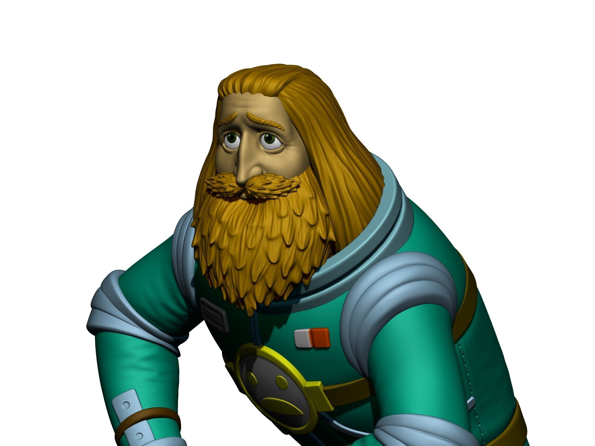 Mechanic Zelonyy for 3D printing STL 3D model 3D printable | CGTrader