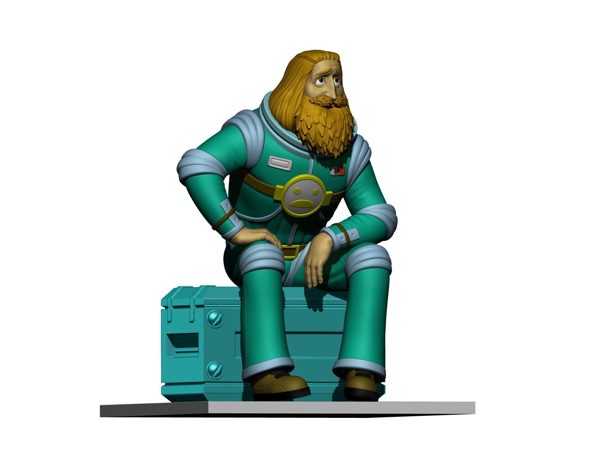 Mechanic Zelonyy for 3D printing STL 3D model 3D printable | CGTrader