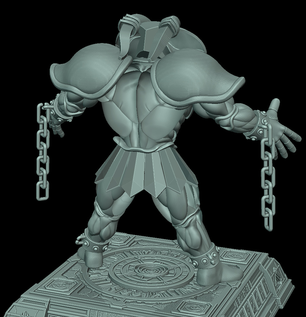 Exodia the Forbidden One Yu-Gi-Oh Model 3D model 3D printable | CGTrader