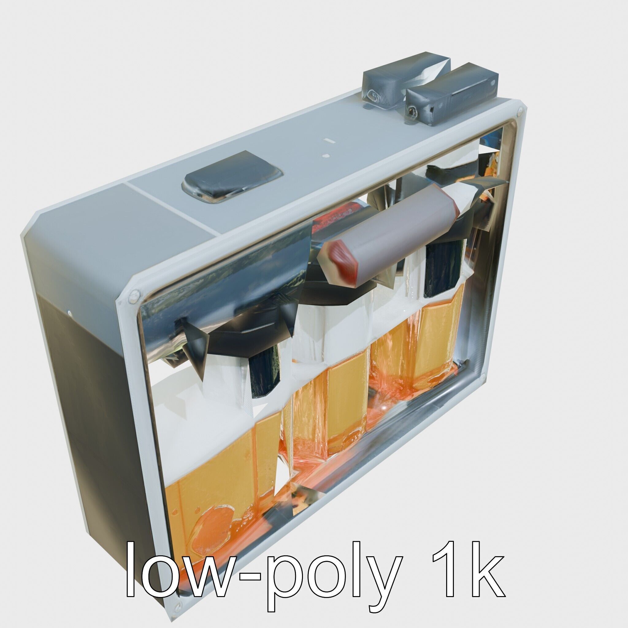 3D model Cyberpunk Multi-Stage Water Filtration System VR / AR / low-poly | CGTrader