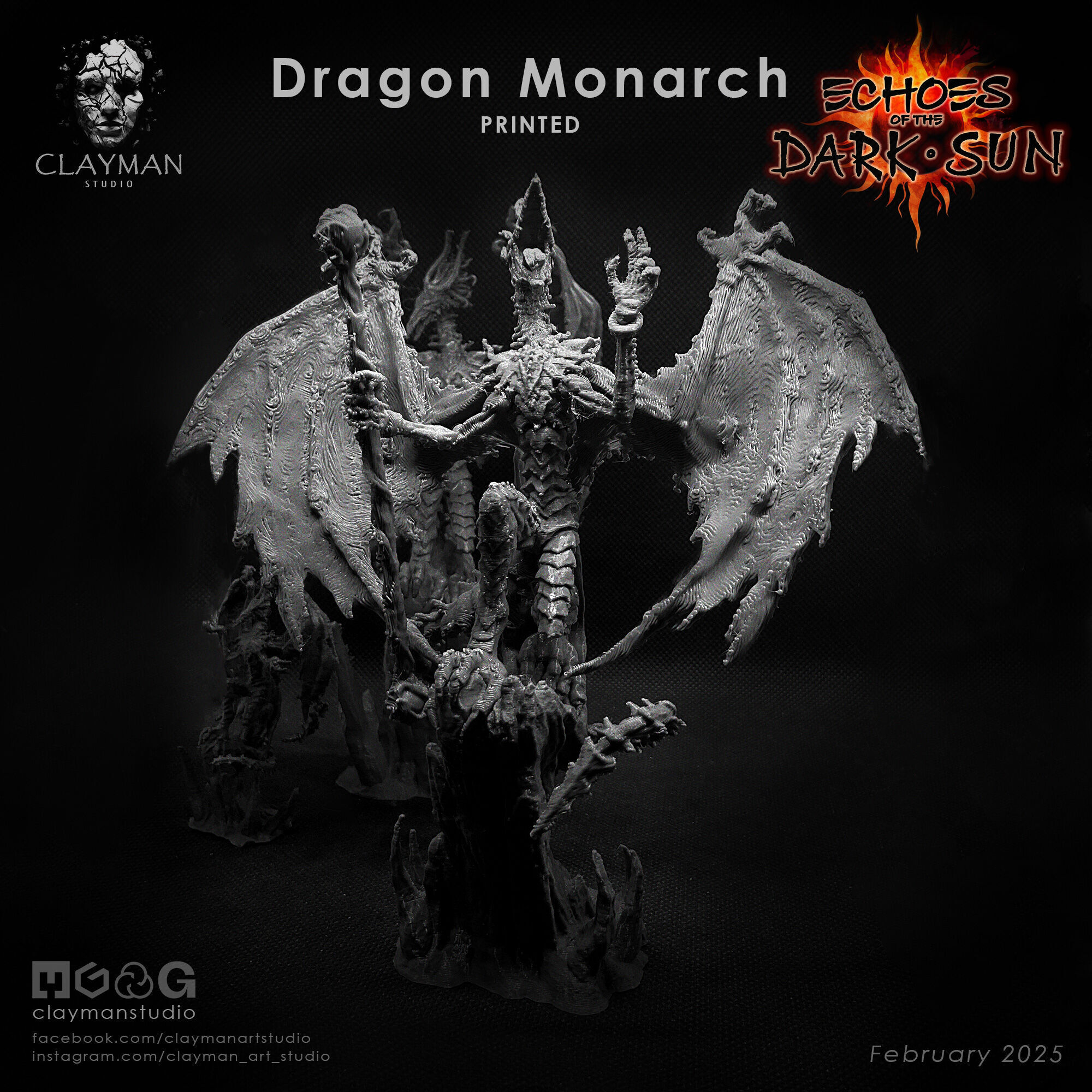 Dragon Monarch 3D model 3D printable | CGTrader
