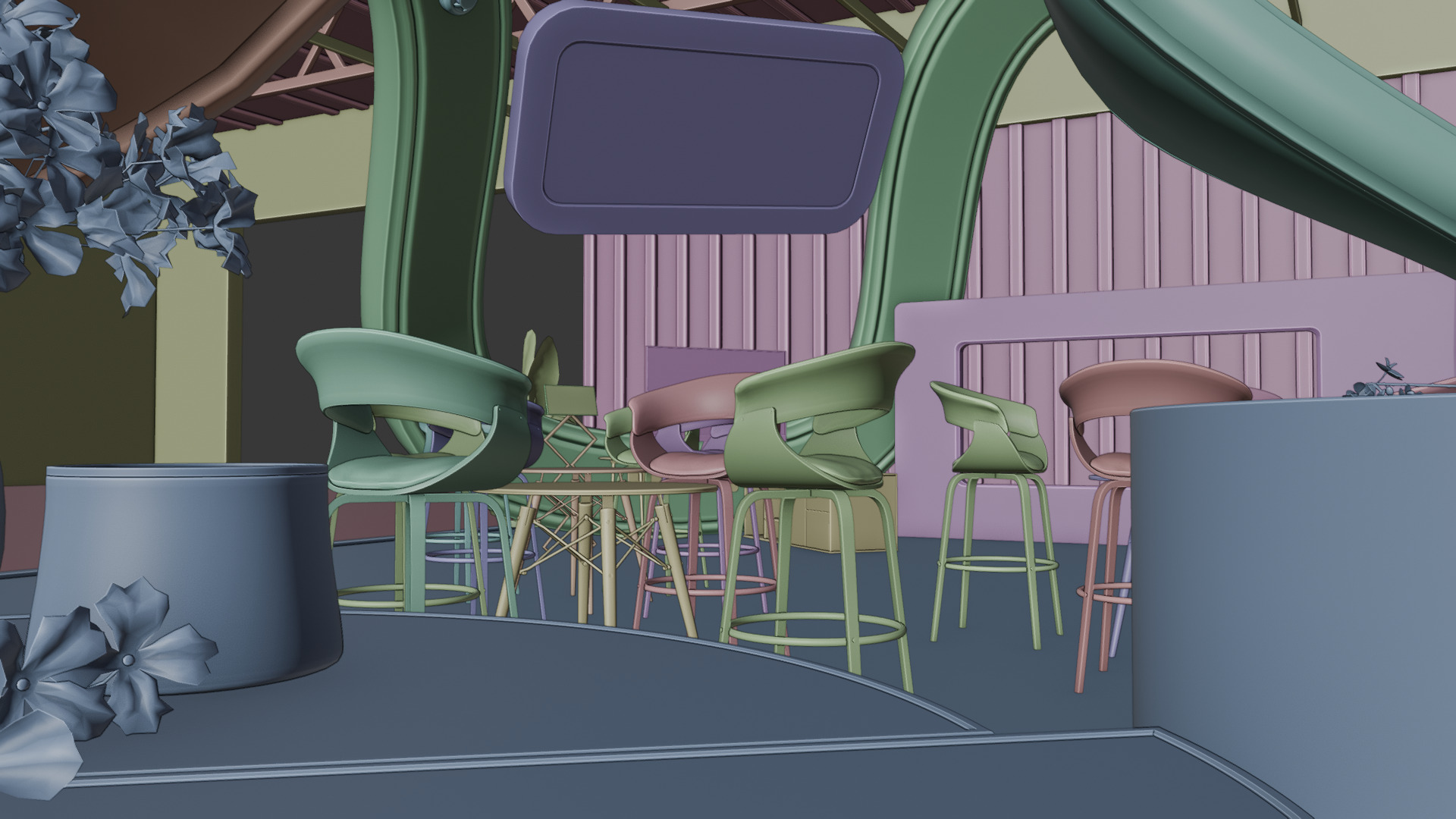 Modern Exhibition Booth High Quality 3D Model Product Displays 3D model ...