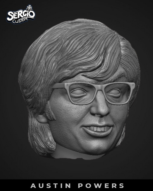 Austin Powers - Mike Myers 3D model 3D printable | CGTrader