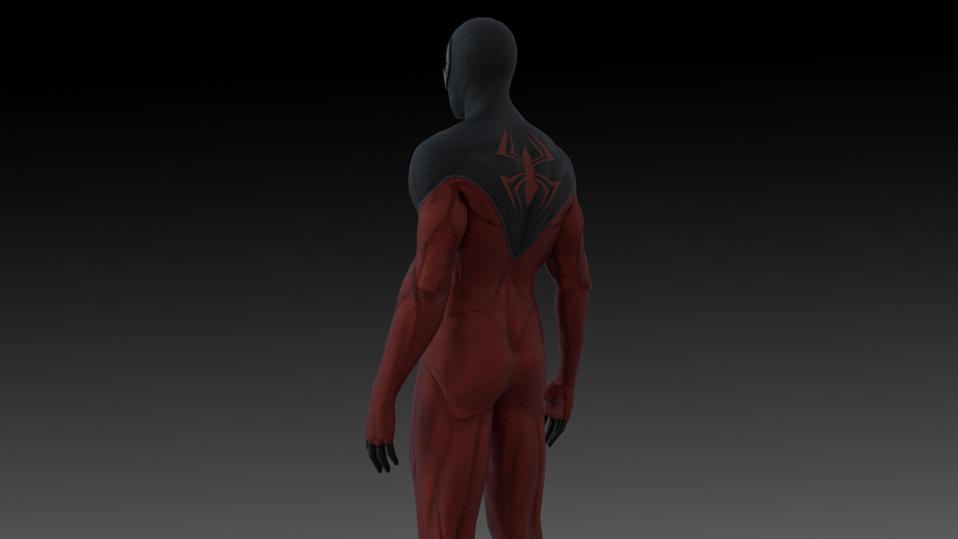 3D model Scarlet Spider Kaine Parker 3D Model High-Quality Rigged VR ...