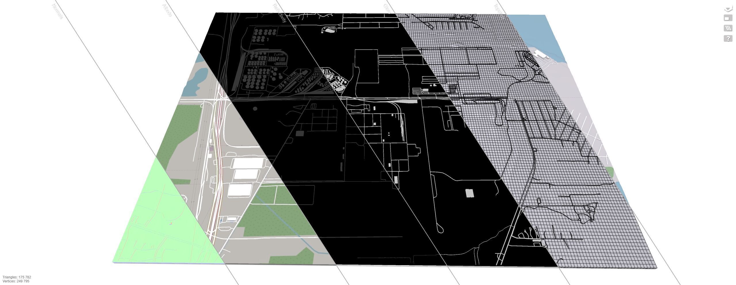 The Barbours Cut Container Terminal Houston Texas USA free 3D model ...