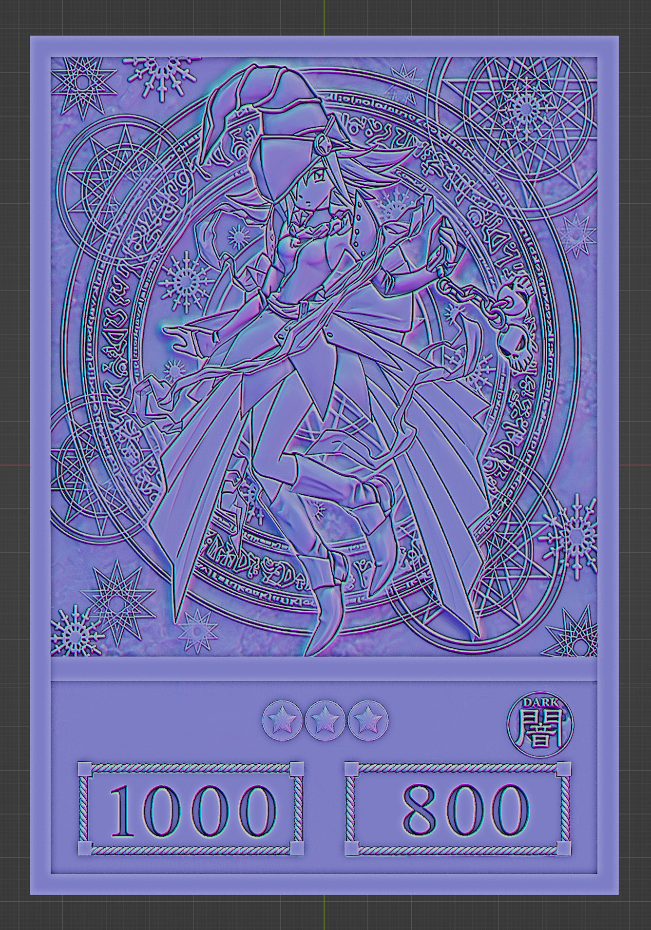 Gagaga Girl - yu-gi-oh 3D model 3D printable | CGTrader