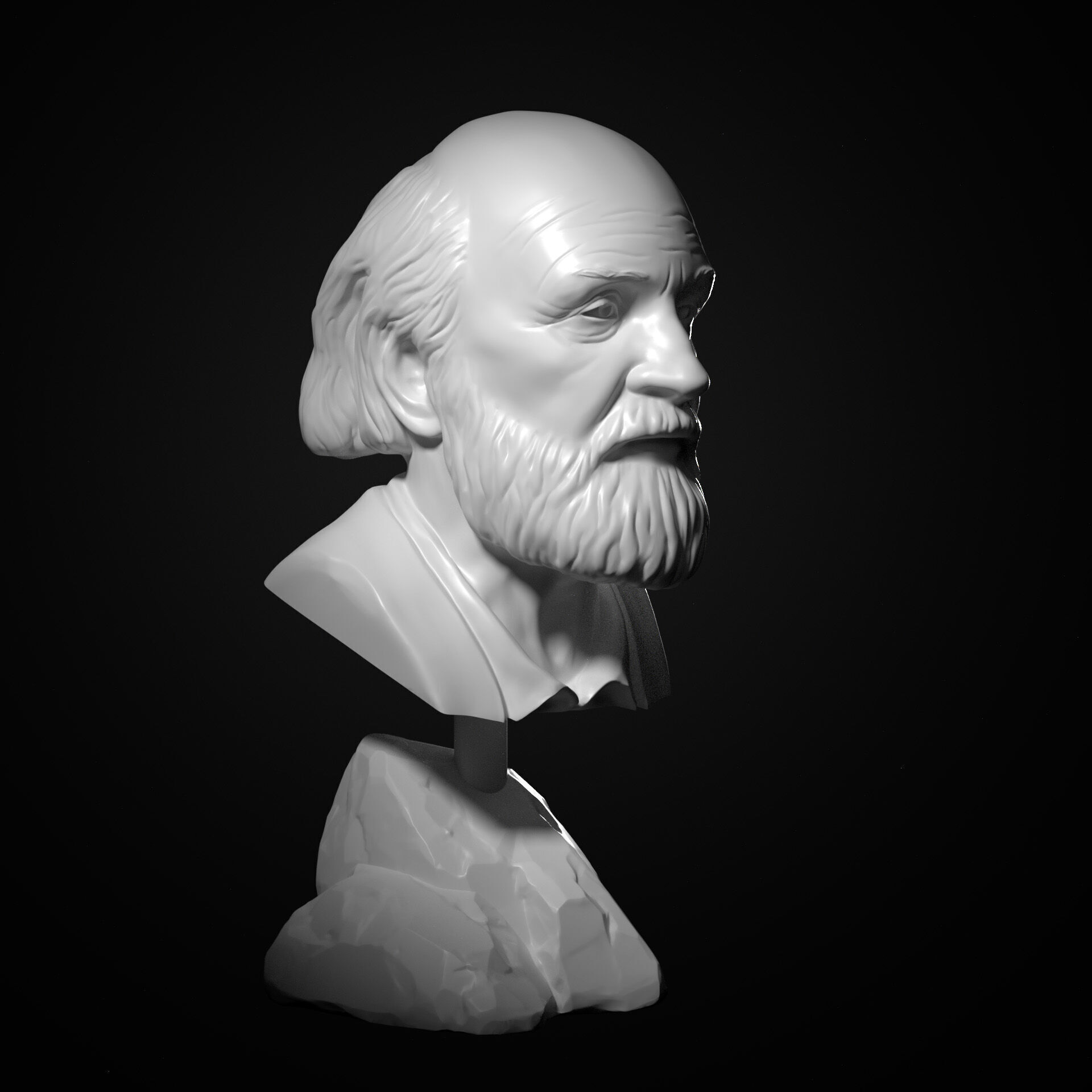 Ivanyi Bust free 3D model 3D printable | CGTrader