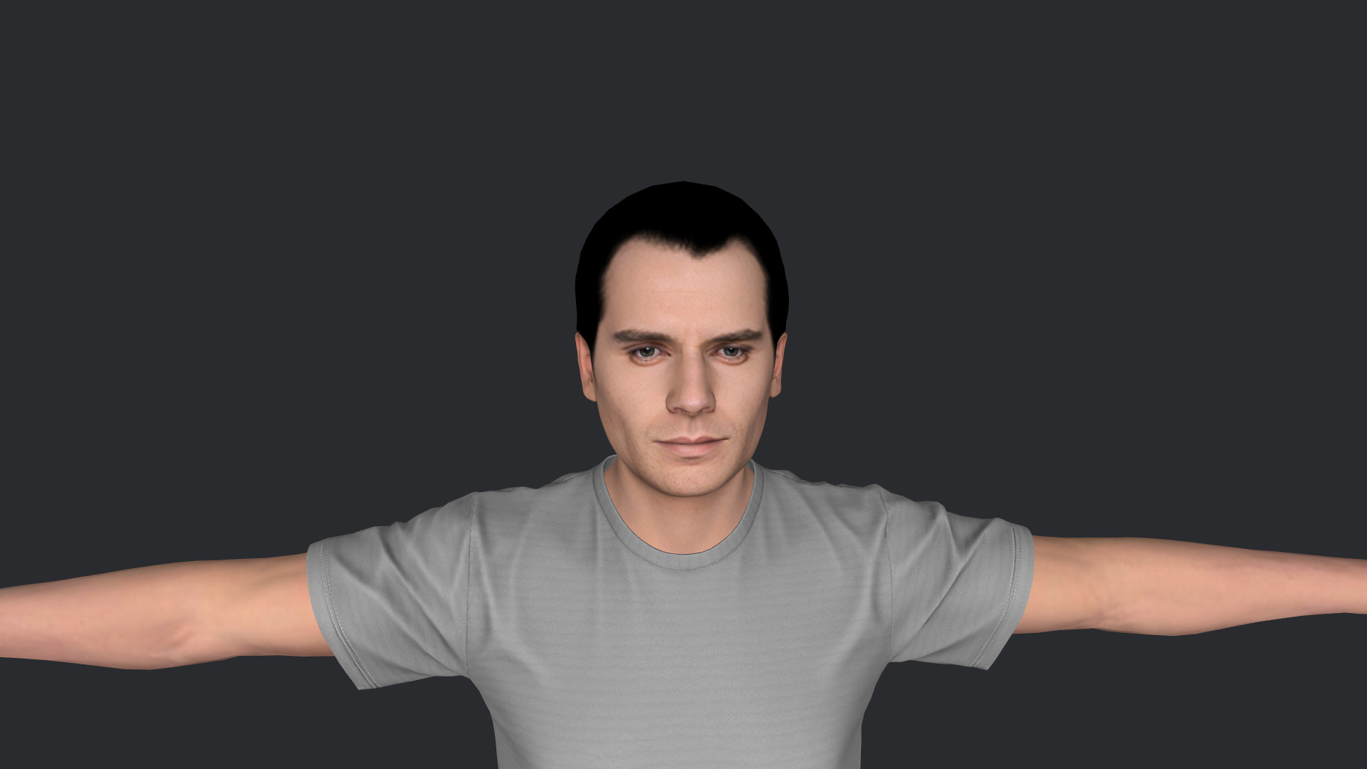 3D model Henry Cavill Hyper Realistic Full Body Fully Rigged 3D ...