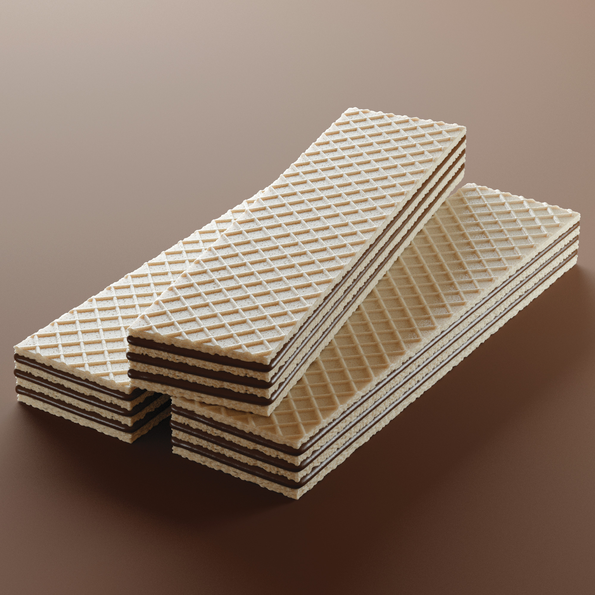 Realistic 3D Wafer Model for CG Rendering 3D model | CGTrader