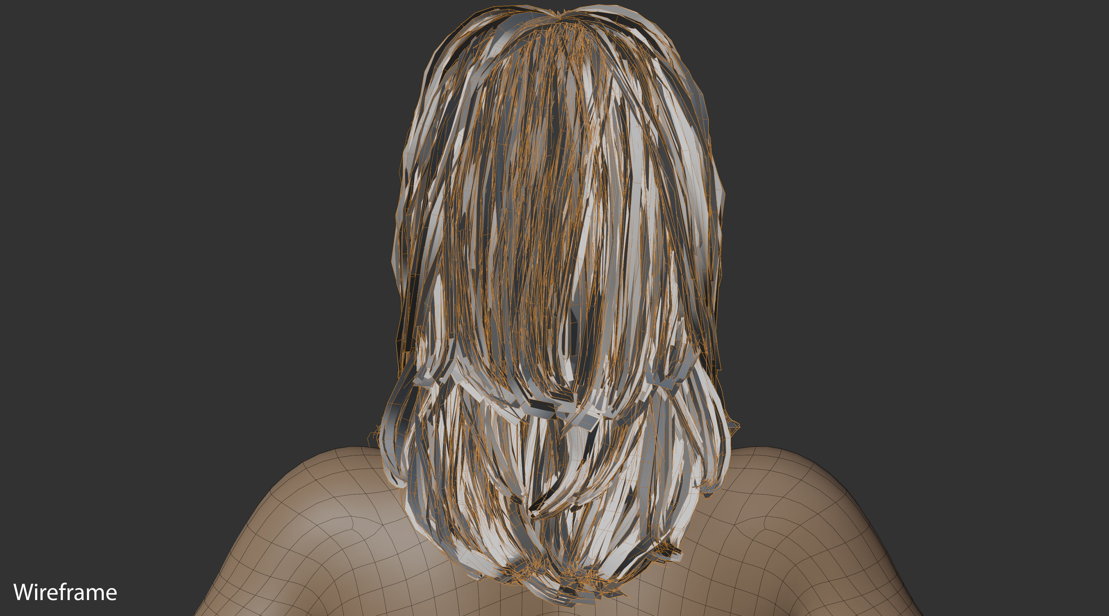 3D model Ella Purnell - English Celebrity Actress - Shag Hair with ...