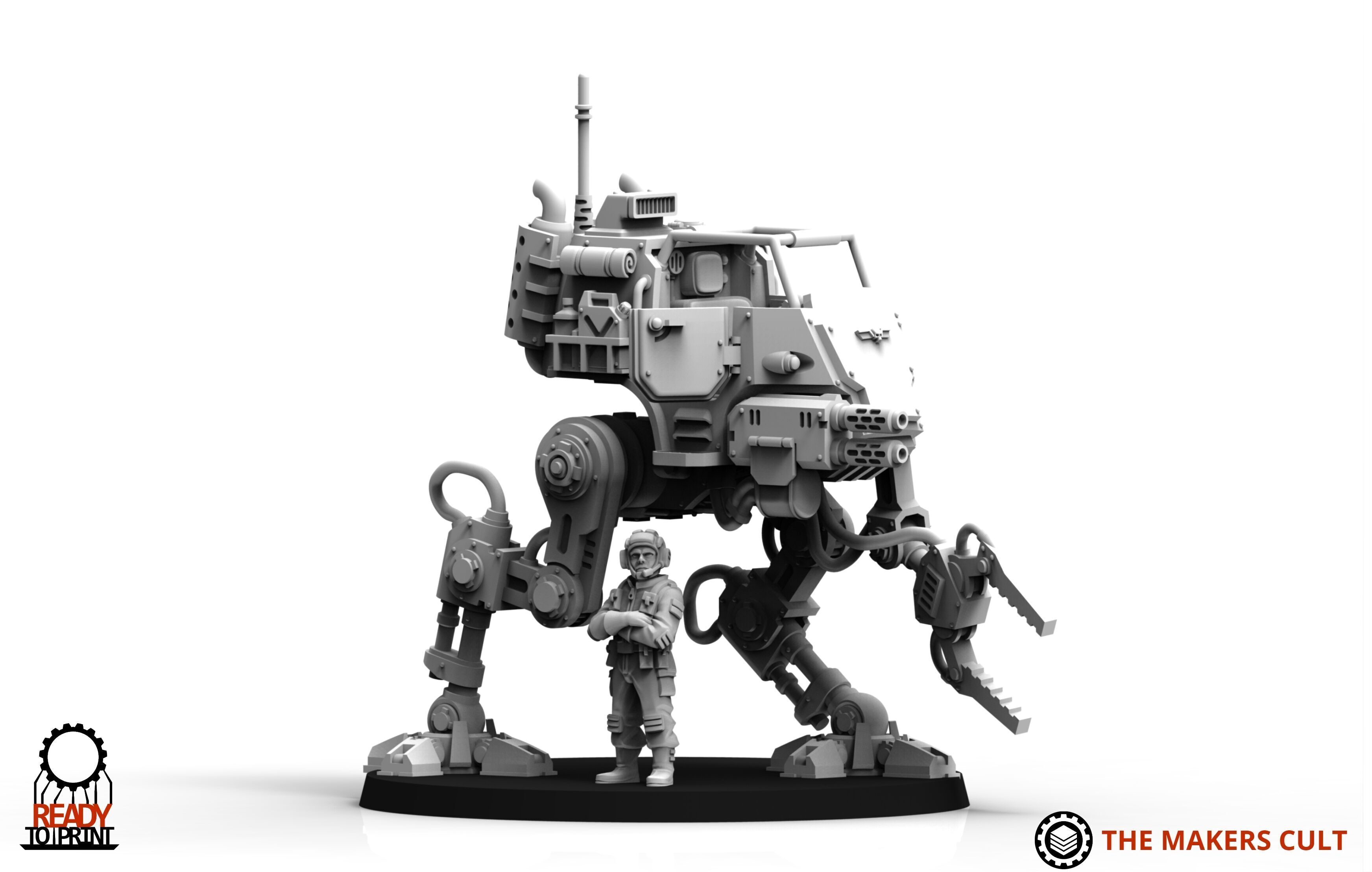 Universal Guard - Walker 3D model 3D printable | CGTrader