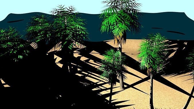 Beach 3D model | CGTrader