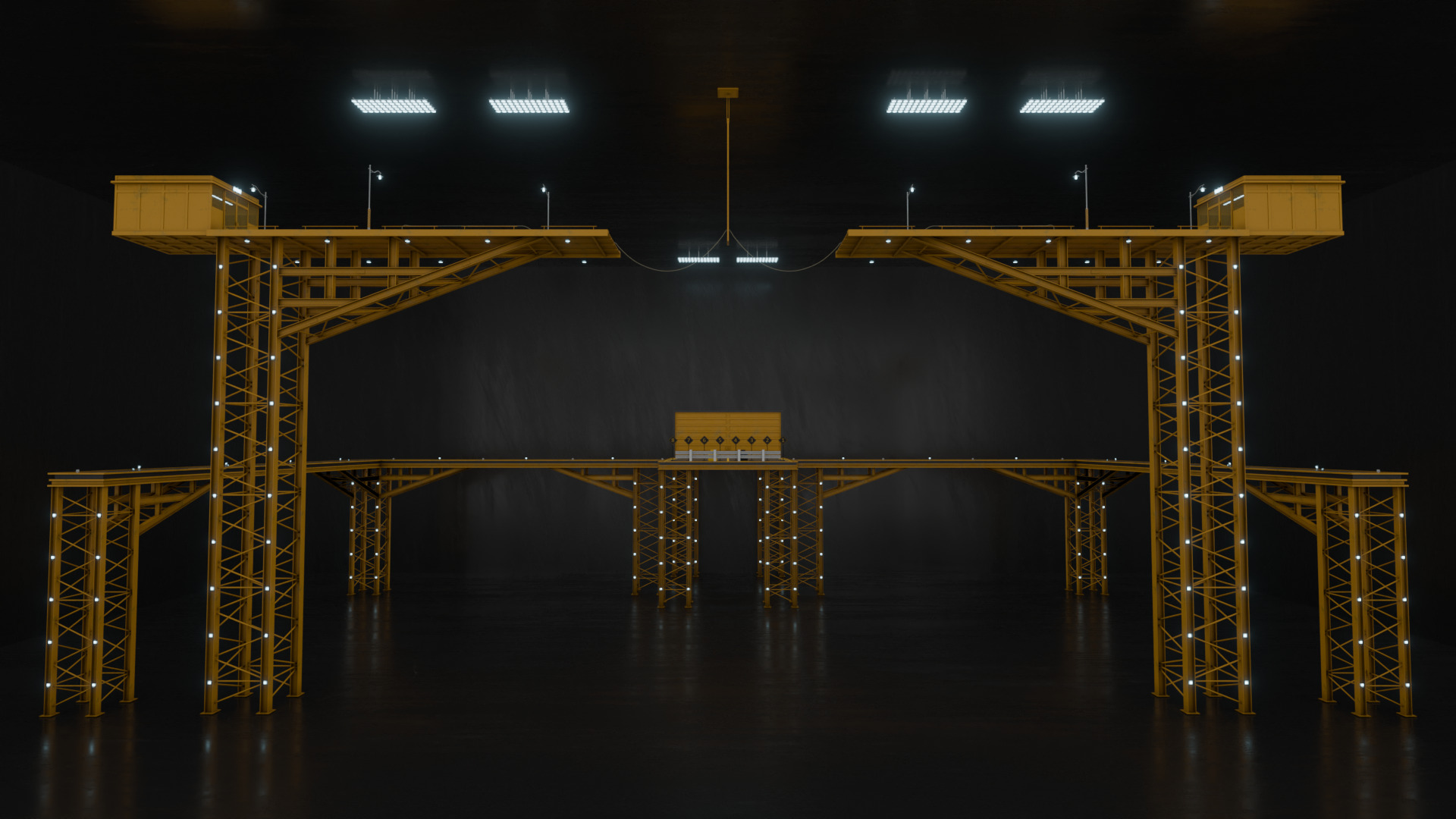 Squid Game Tug of War Map 3D model | CGTrader