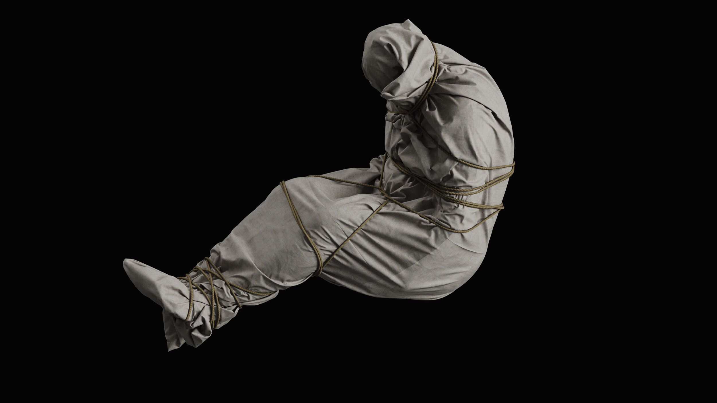 Covered Corpse 12 a 3D model | CGTrader