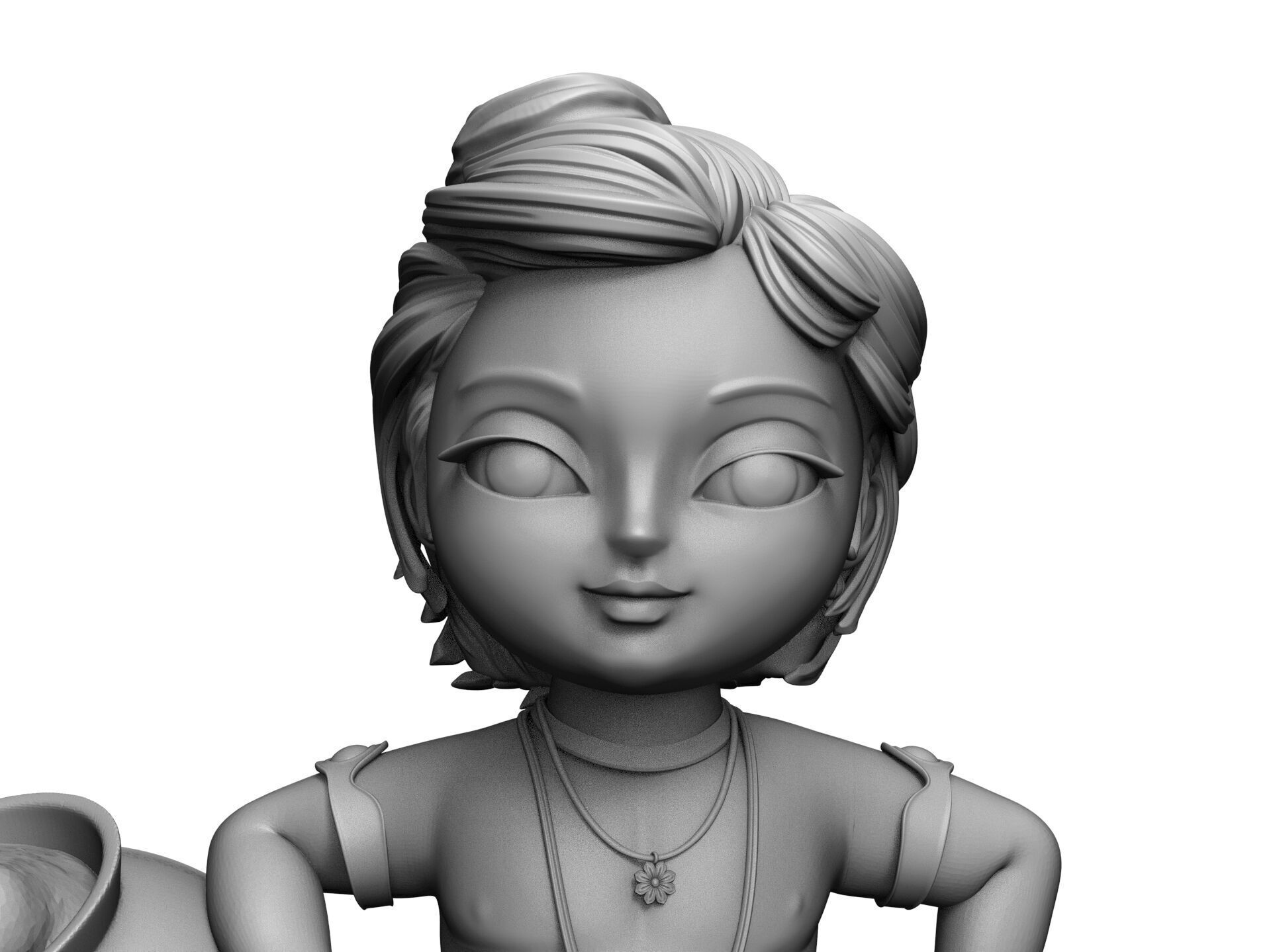 Krishna 3D model for 3D printing 3D model 3D printable | CGTrader