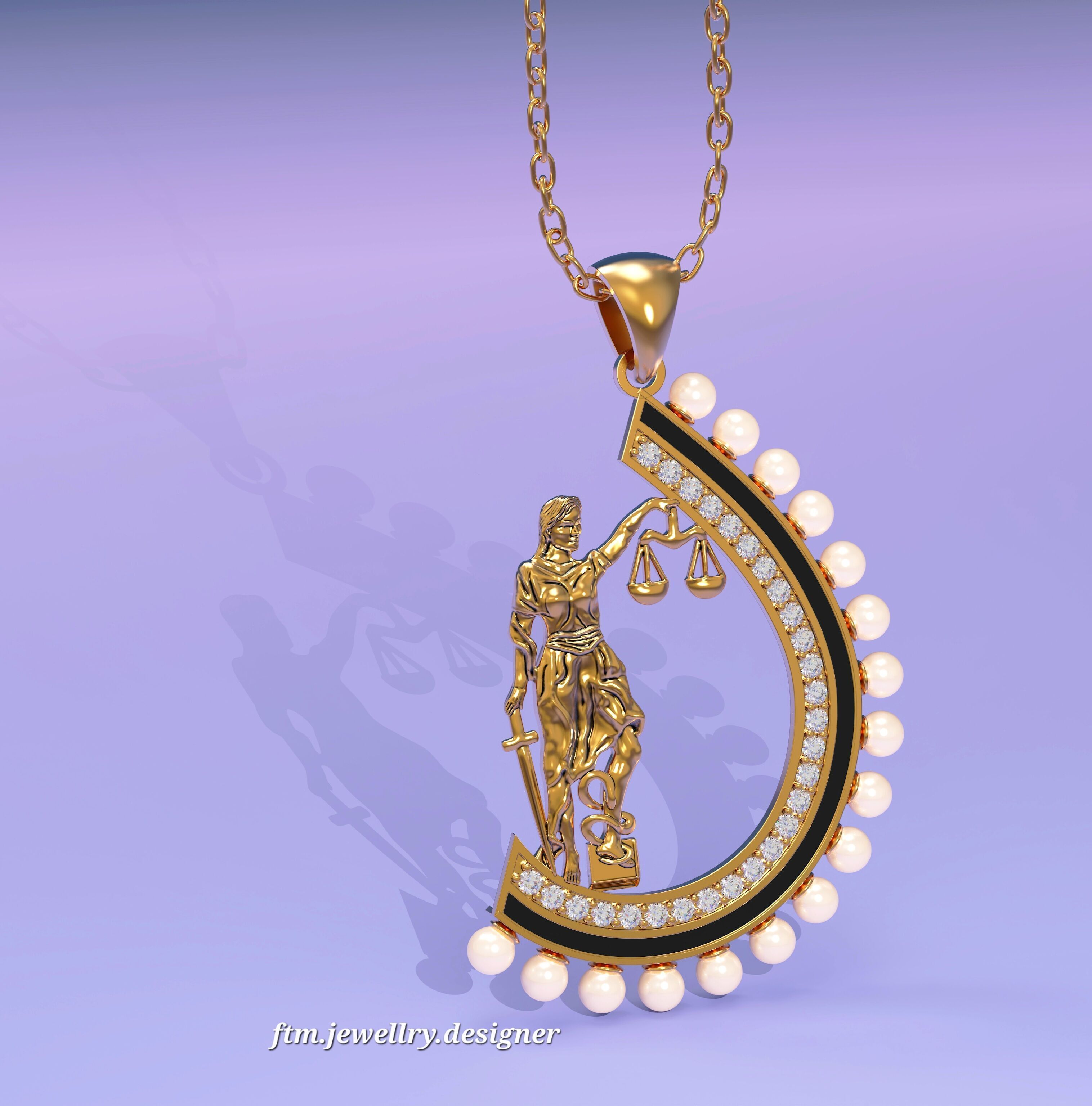 necklace free 3D model 3D printable | CGTrader