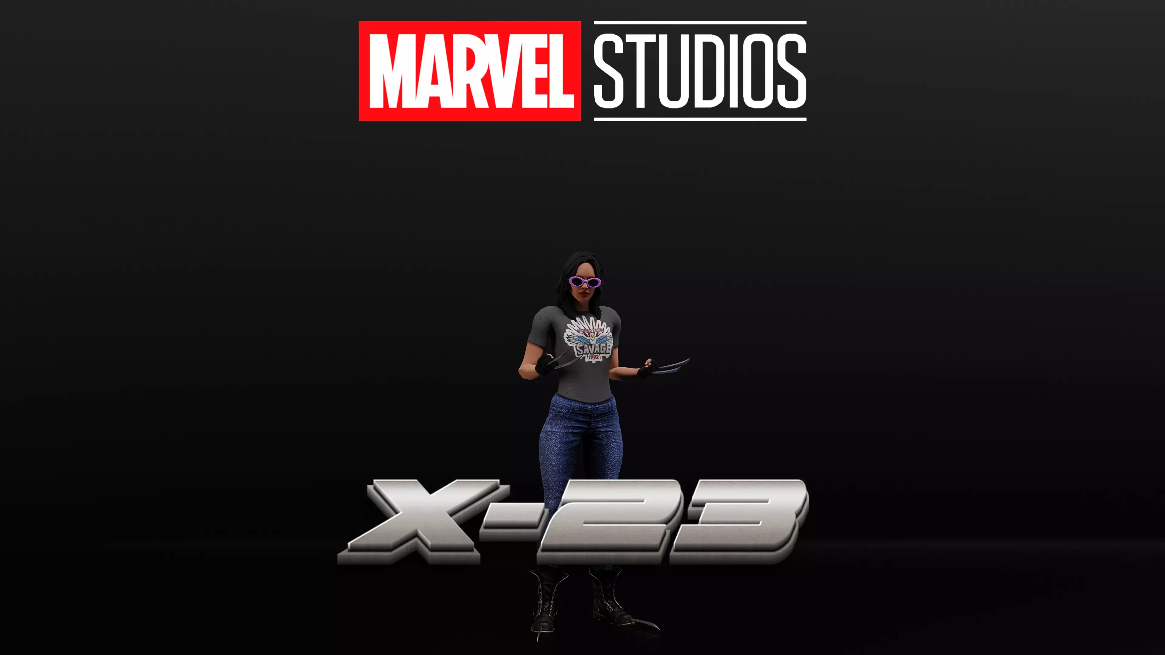 3D model X-23 - Laura Kinney VR / AR / low-poly | CGTrader