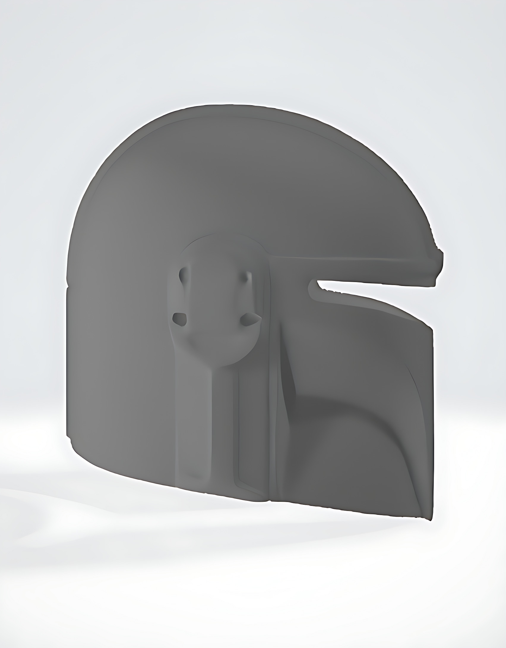 Star Wars Mandalorian helmet V2 free 3D model 3D printable | CGTrader