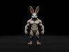 3D model Anthropomorphic Rig-Ready Rabbit for Games Animation VR / AR ...