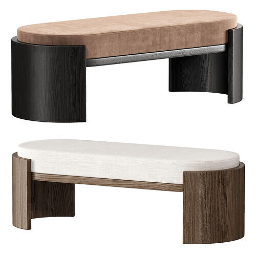 Hug Bench free 3D model | CGTrader