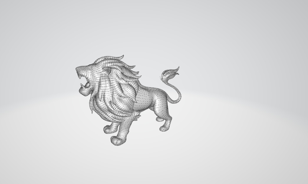 Majestic Lion The King of Creatures illustrator 3D model rigged | CGTrader