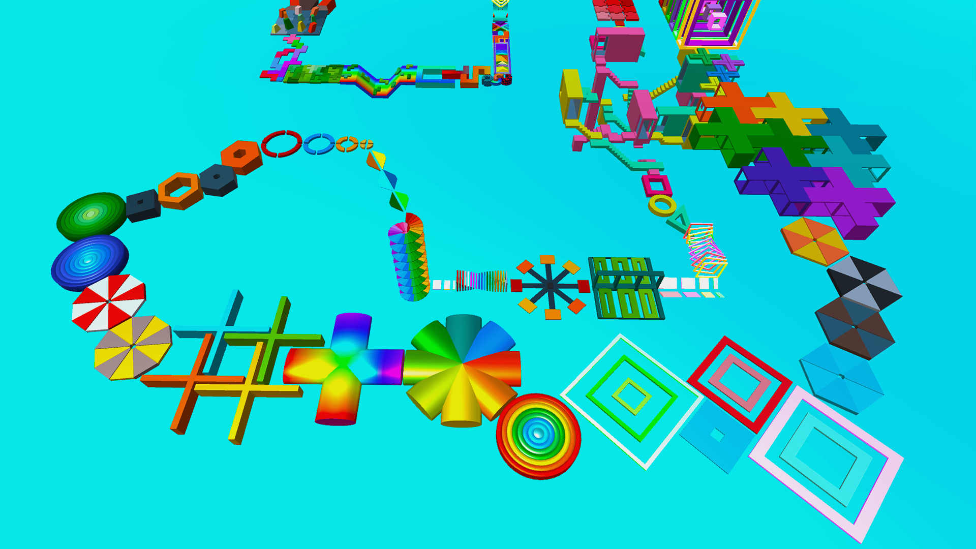 3D model Obby Parkour Mega Pack VR / AR / low-poly | CGTrader