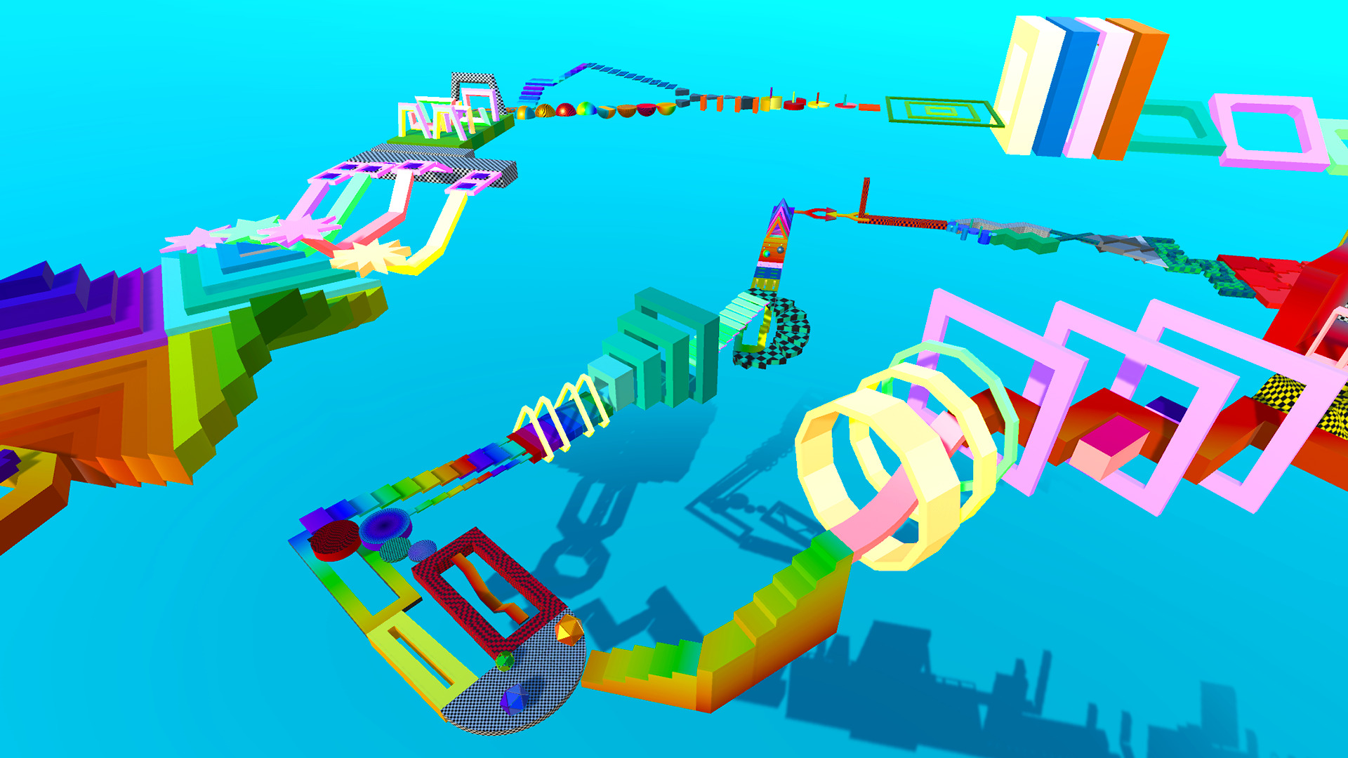 3D model Obby Parkour Mega Pack VR / AR / low-poly | CGTrader