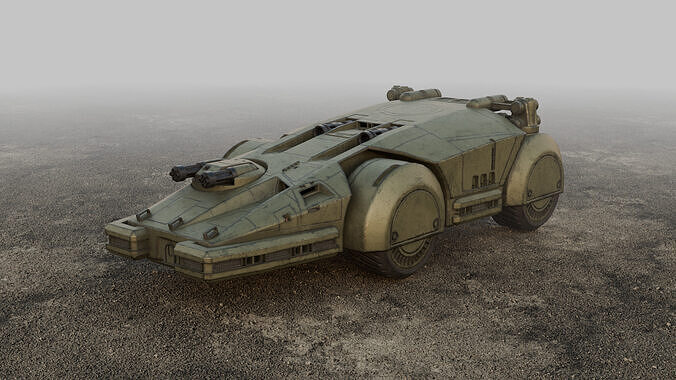 3D model APC - RAZORBACK VR / AR / low-poly | CGTrader