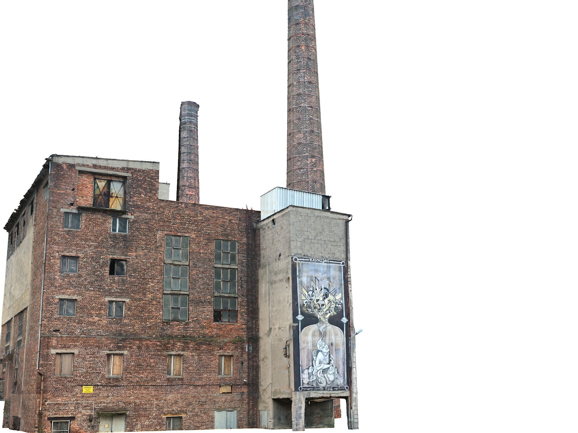 Abandoned Mine Factory 3D model 3D model | CGTrader