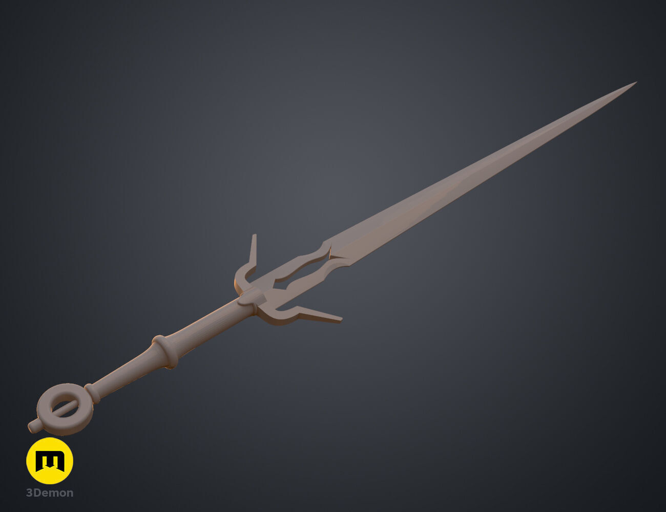 Ciri Zireael Sword - The Witcher free 3D model 3D printable | CGTrader