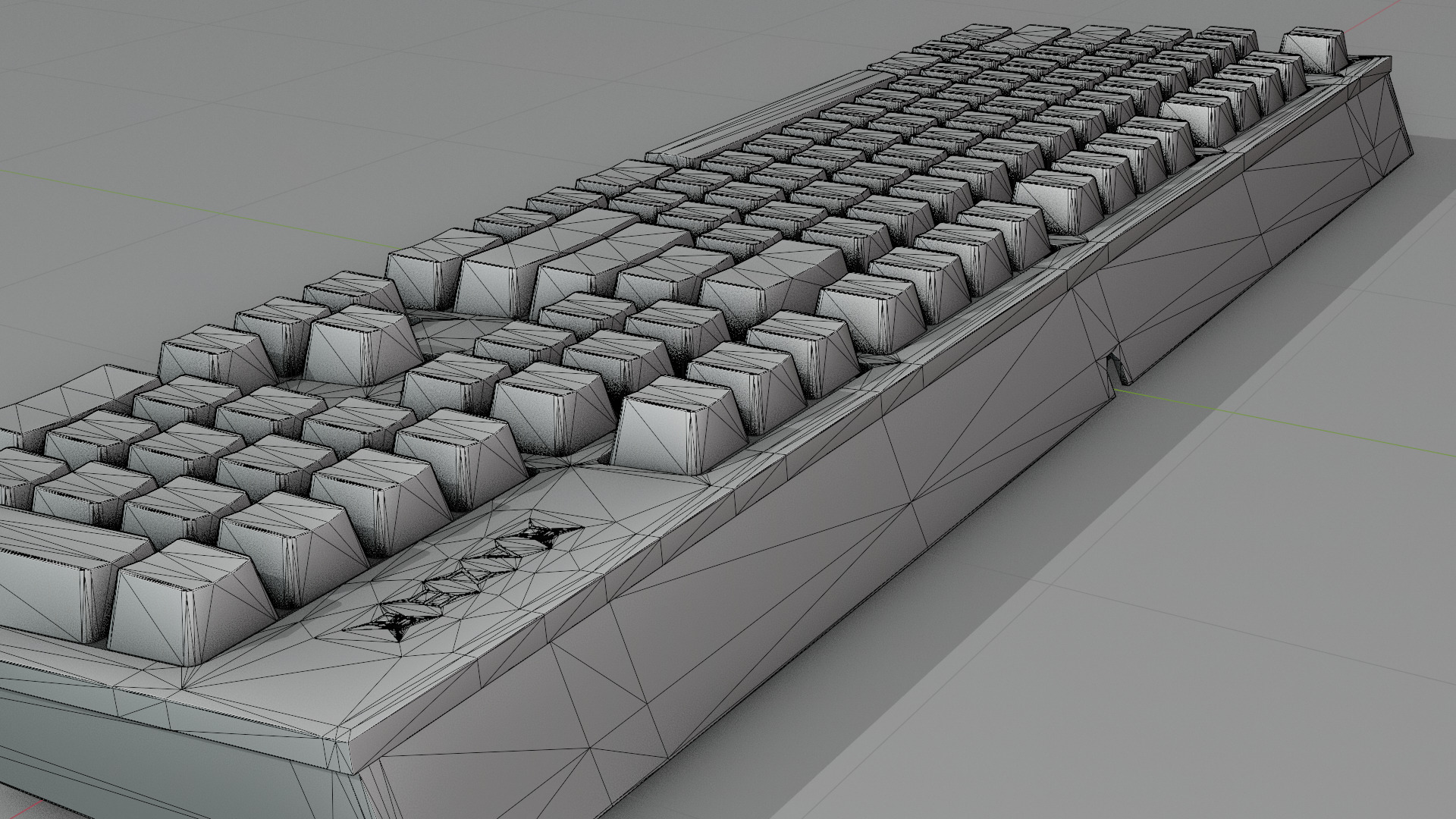Razer Black Widow Gaming Keyboard free 3D model | CGTrader