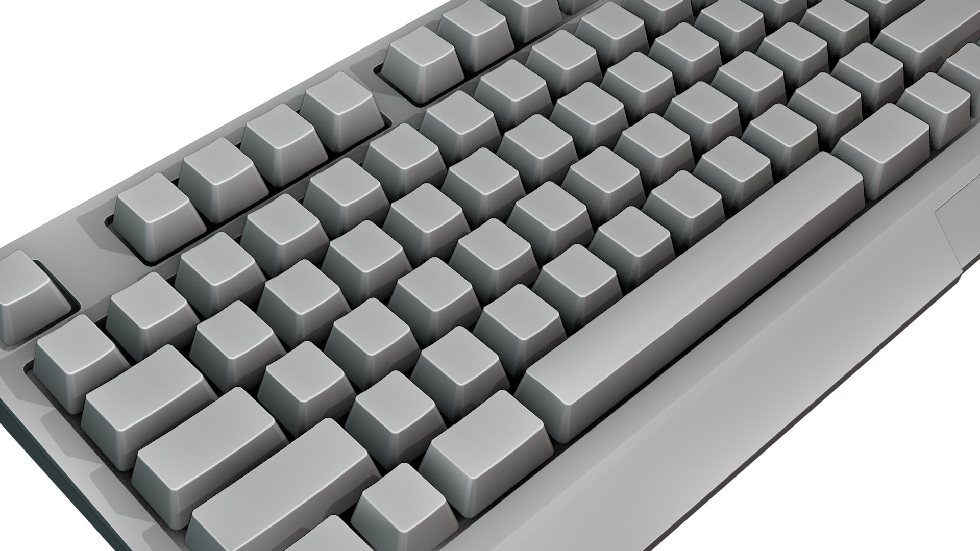 Razer Black Widow Gaming Keyboard free 3D model | CGTrader