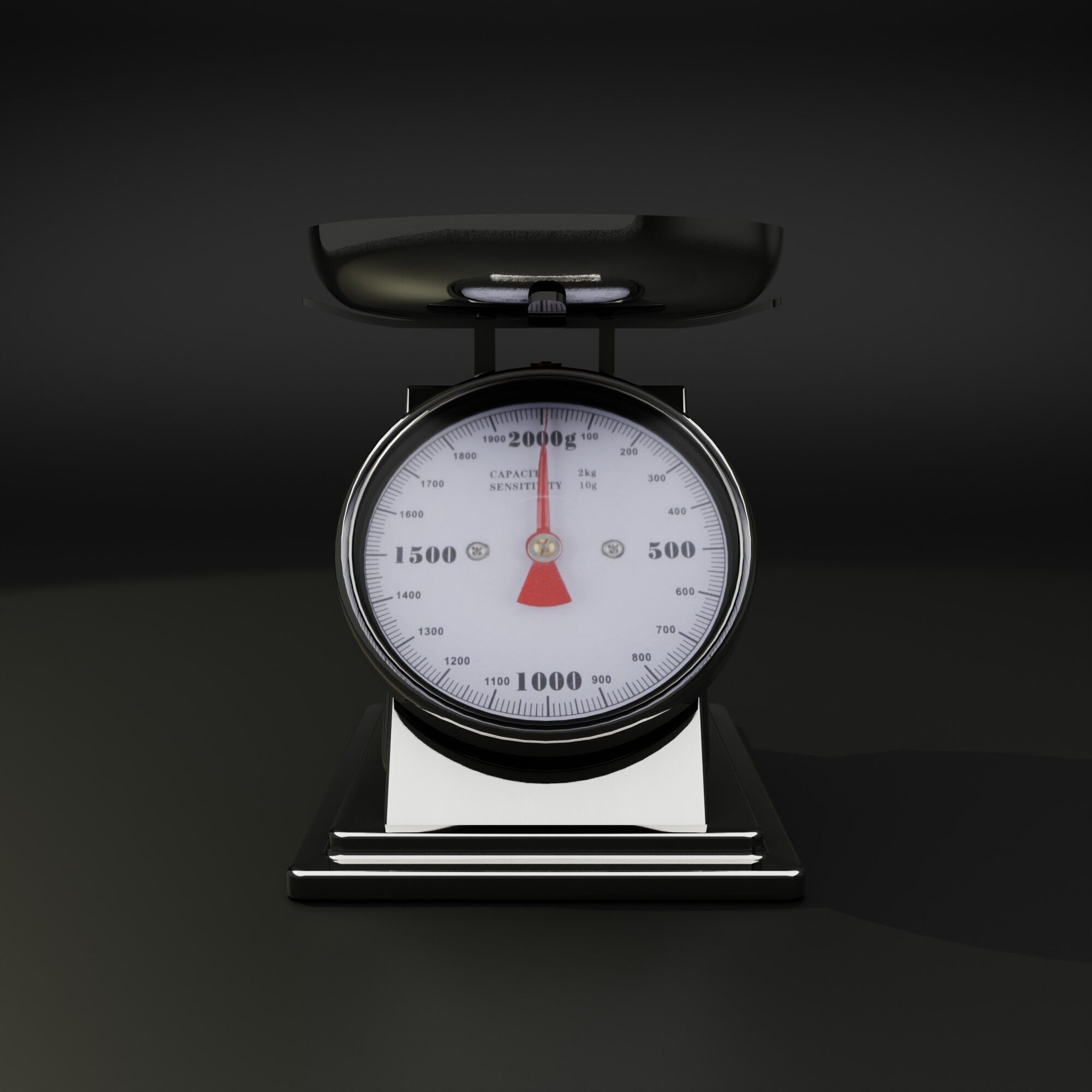 3D model Analog Weighing Scale VR / AR / low-poly | CGTrader