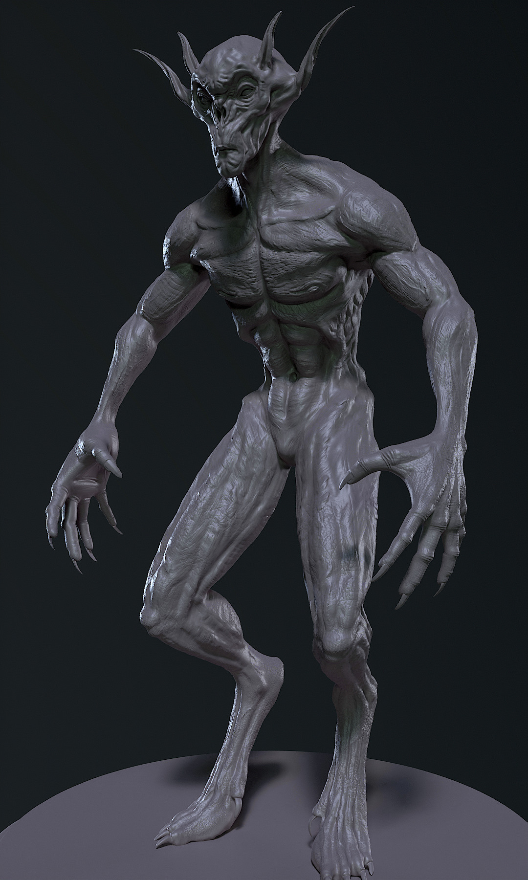 Alien Demon Creature- 3D Model for 3D Printing 3D model 3D printable ...