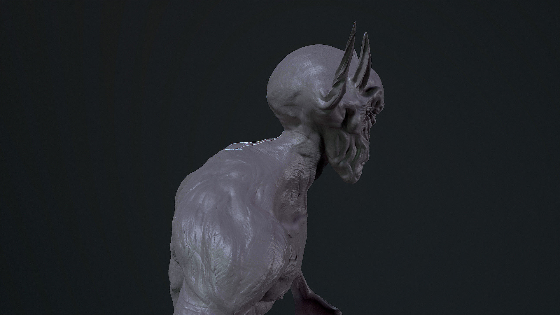 Alien Demon Creature- 3D Model for 3D Printing 3D model 3D printable ...