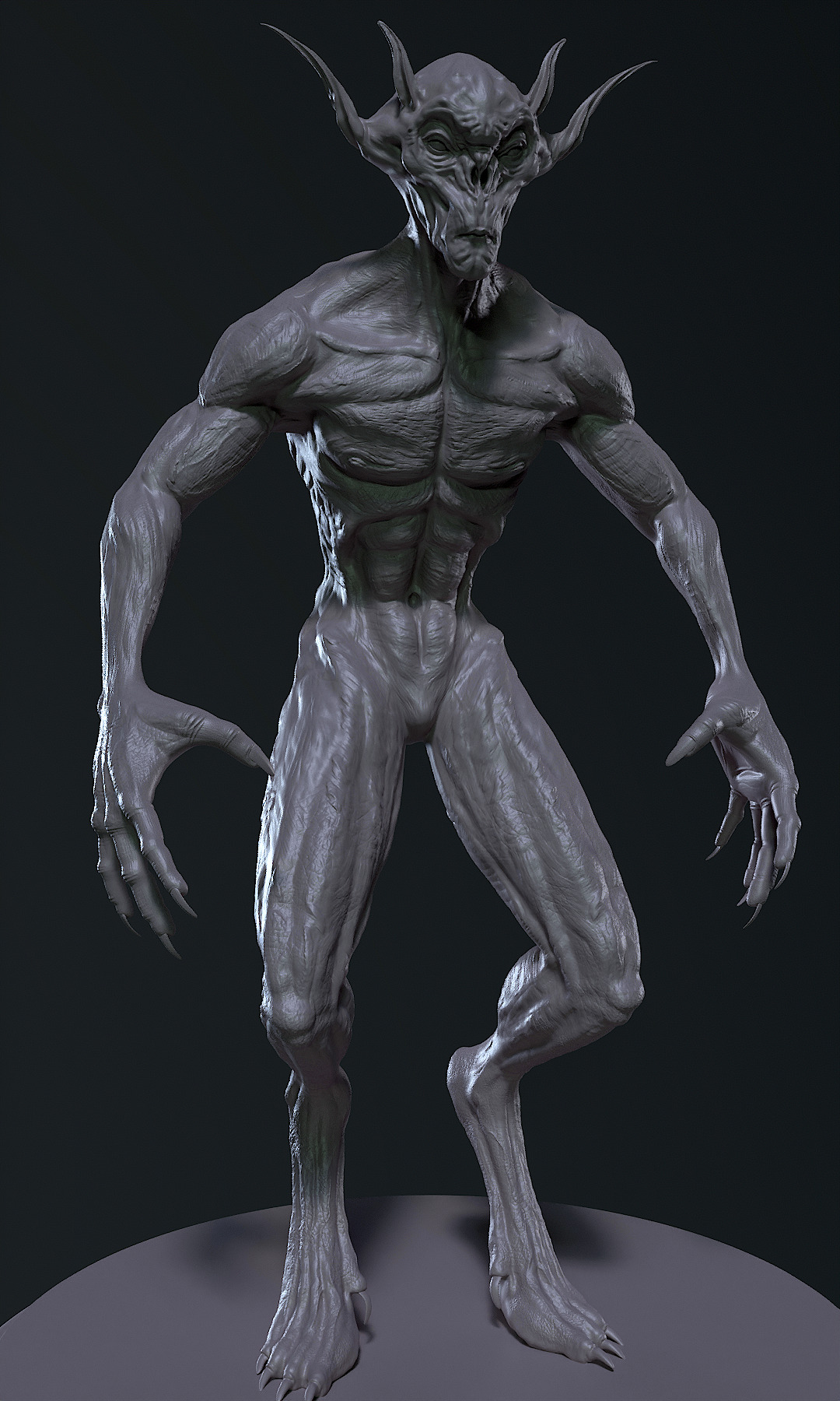 Alien Demon Creature- 3D Model for 3D Printing 3D model 3D printable ...