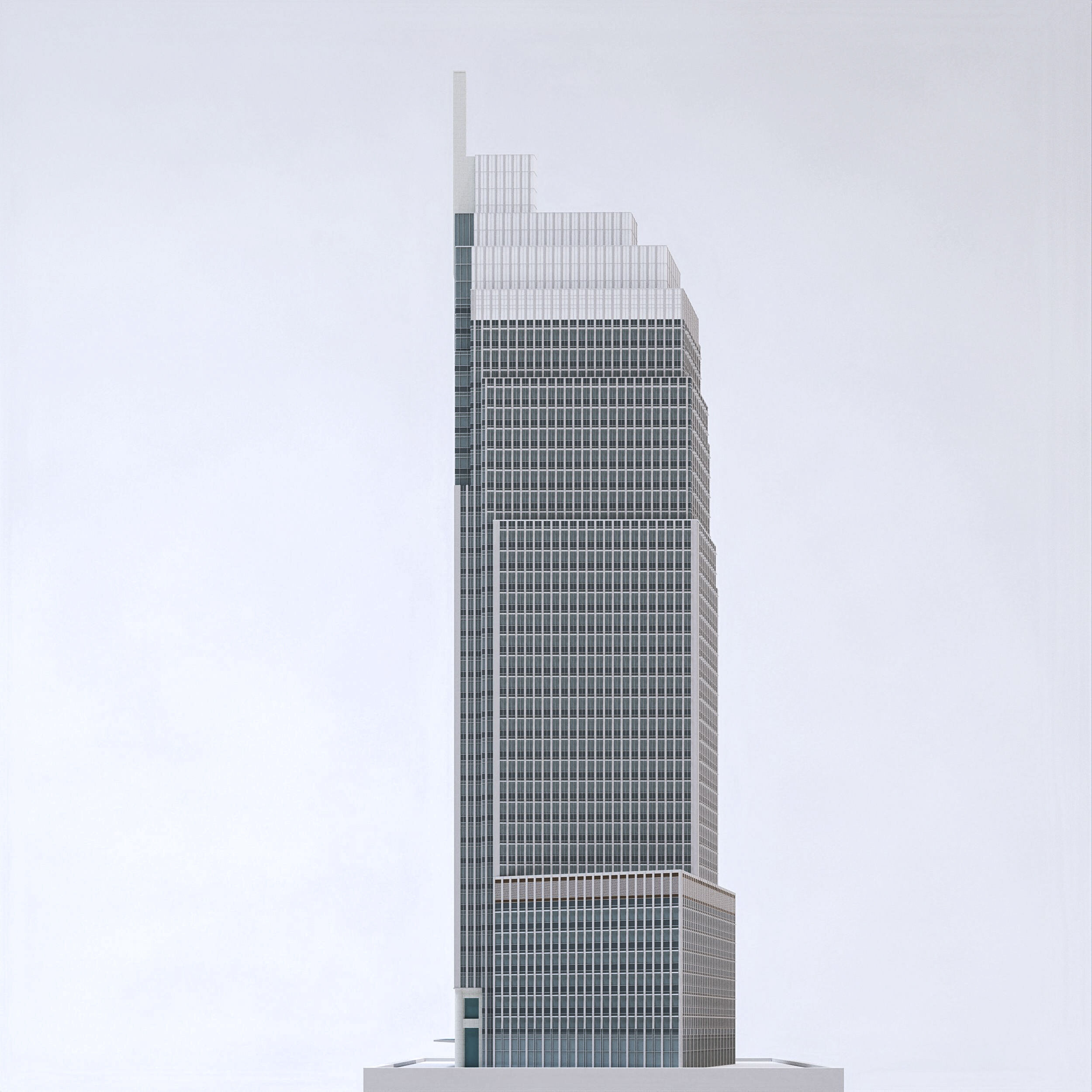 VIETCOMBANK TOWER - 3D MODEL - SAIGON 3D model | CGTrader
