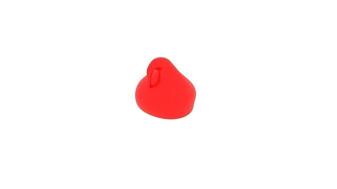 Red Chocolate Chip 3D model | CGTrader
