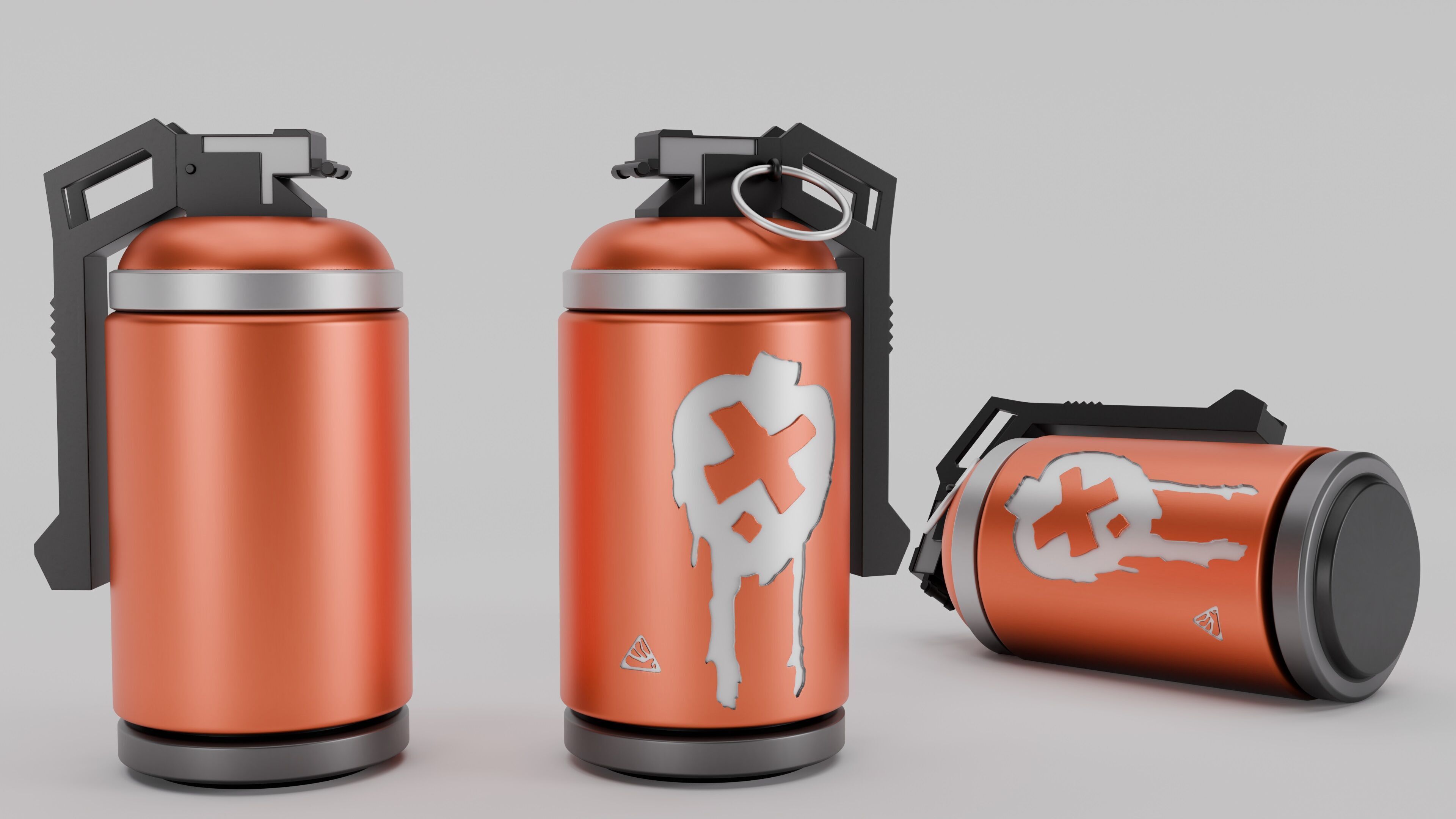 Raze Granade Paint Shells - Valorant 3D model 3D printable | CGTrader