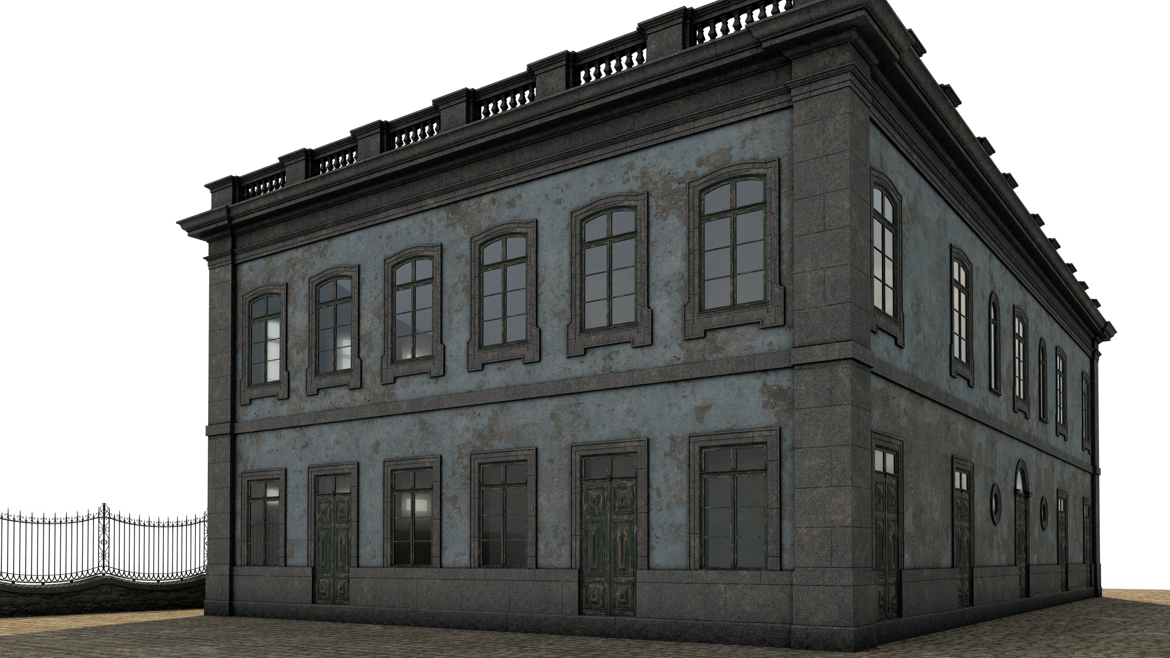 Old Classical Building 3D model | CGTrader