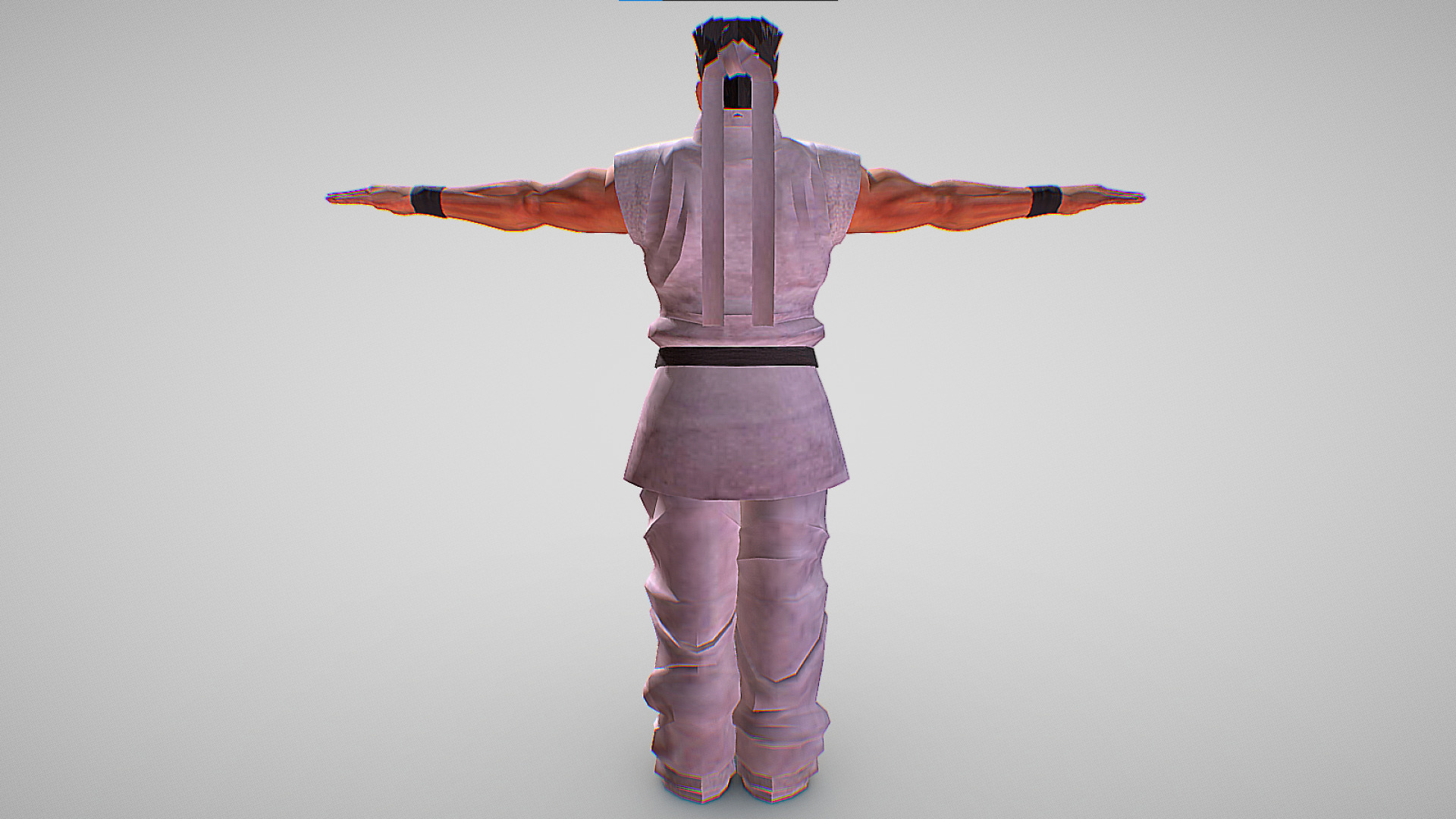 Akira Yuki - Fist Of The North Star - Legends Revive 3D model rigged ...