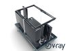 3D model Skyline DJ Booth Modular LED Panels model pack VR / AR / low ...