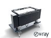 3D model Skyline DJ Booth Modular LED Panels model pack VR / AR / low ...