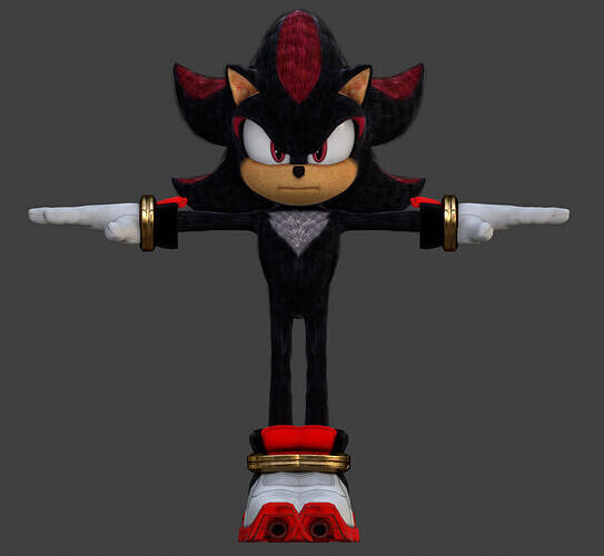 movie shadow 3D model free VR / AR / low-poly 3D model rigged | CGTrader