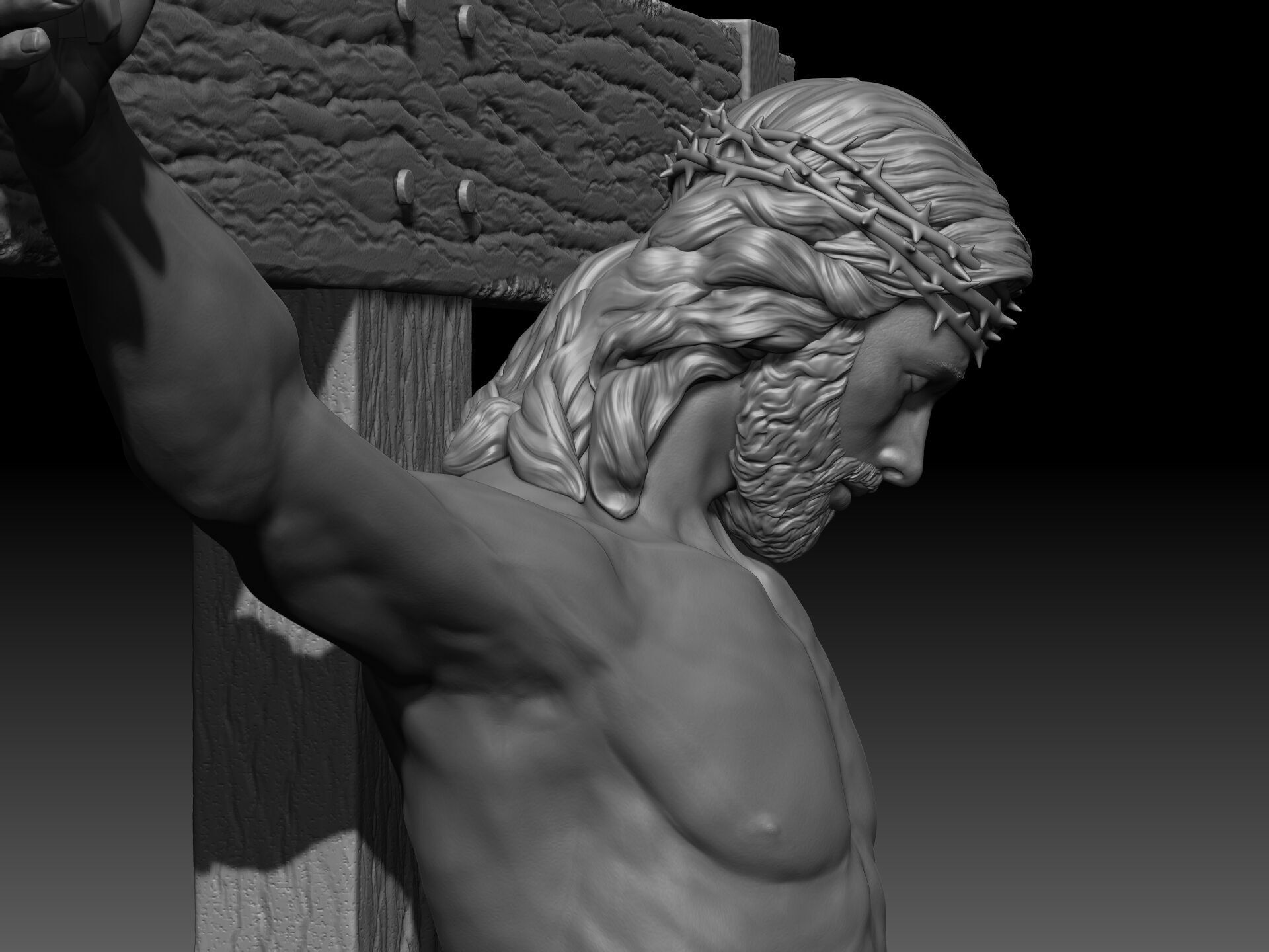 Jesus Christ 3D model 3D printable | CGTrader
