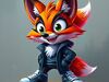 Stylized 3D Cartoon Fox Character Game and Animation Ready 3D model ...