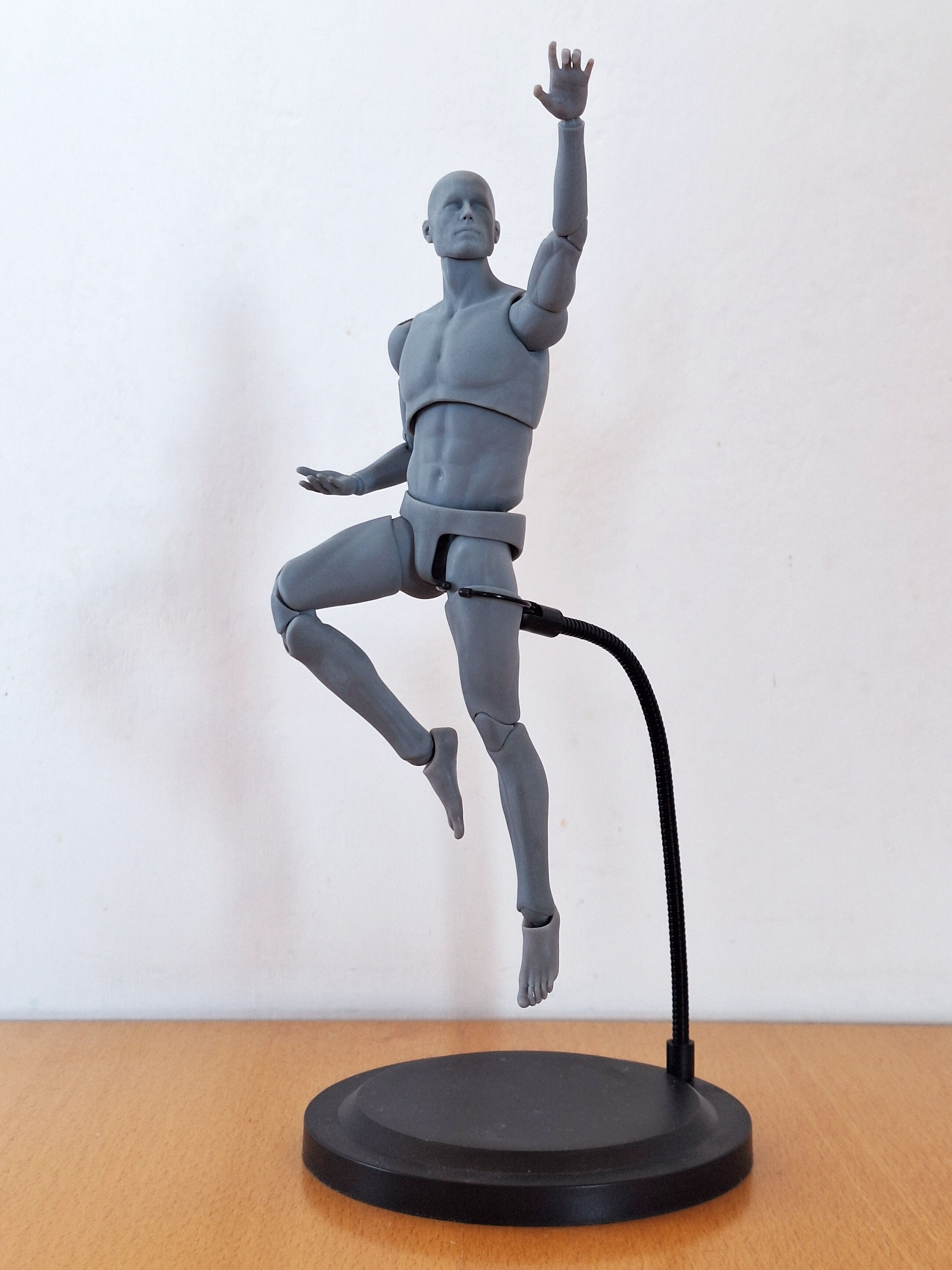 Articulated Slender Male Action Figure 3D model 3D printable | CGTrader