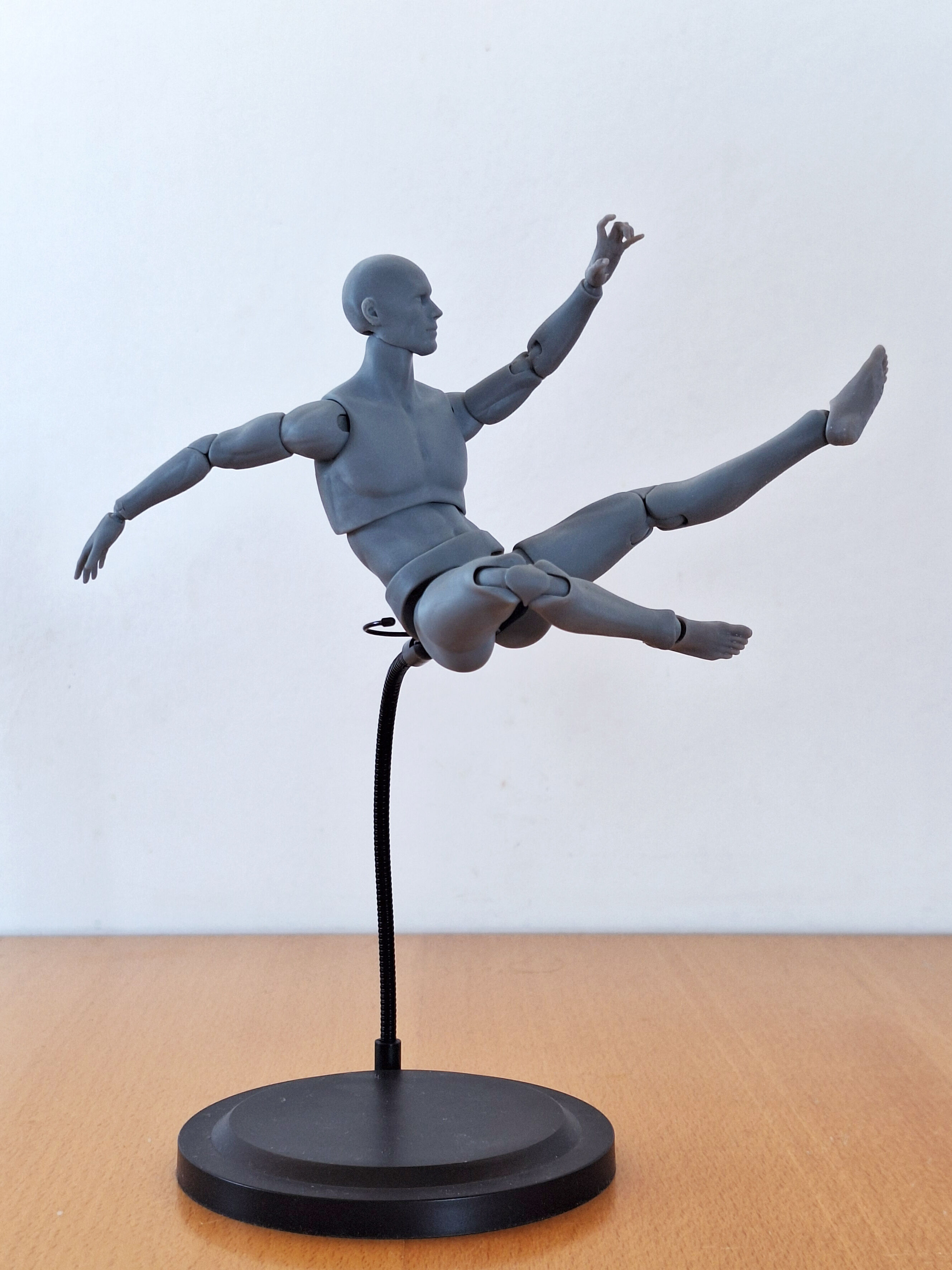 Articulated Slender Male Action Figure 3D model 3D printable | CGTrader
